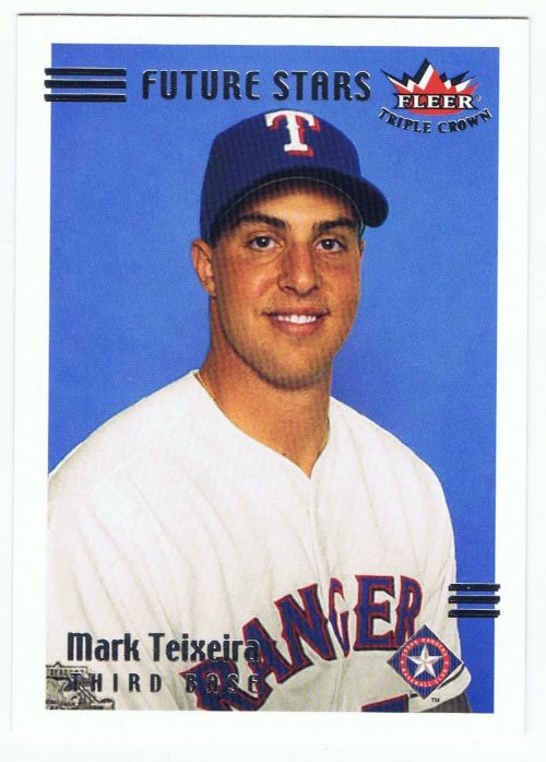 Teixeira Mark 2002 Fleer Triple Crown Rookie Rk Sports Promotions 1727
